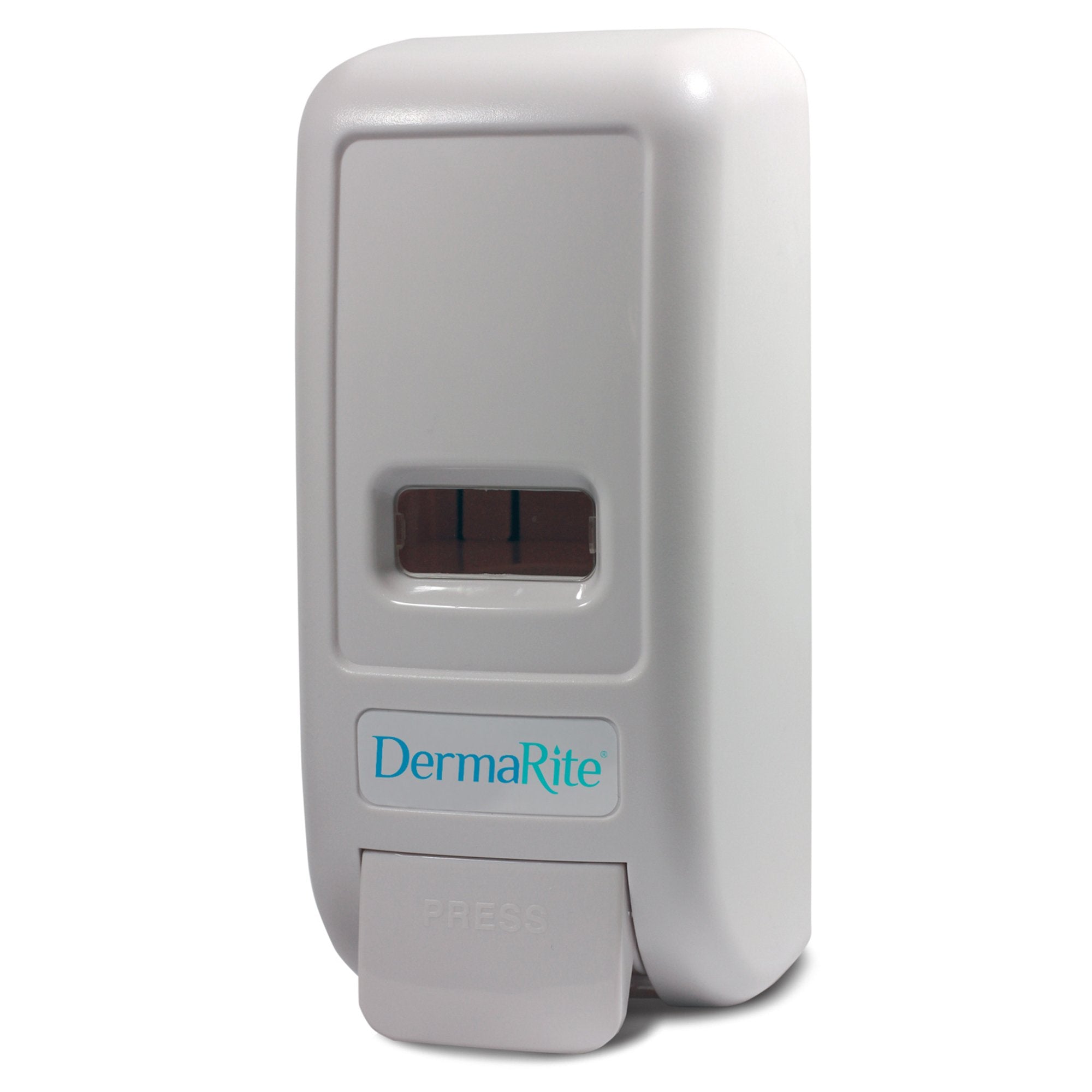 DermaRite® Hand Hygiene Dispenser White Plastic Manual Push 800 mL Wal – GoodEarth Products