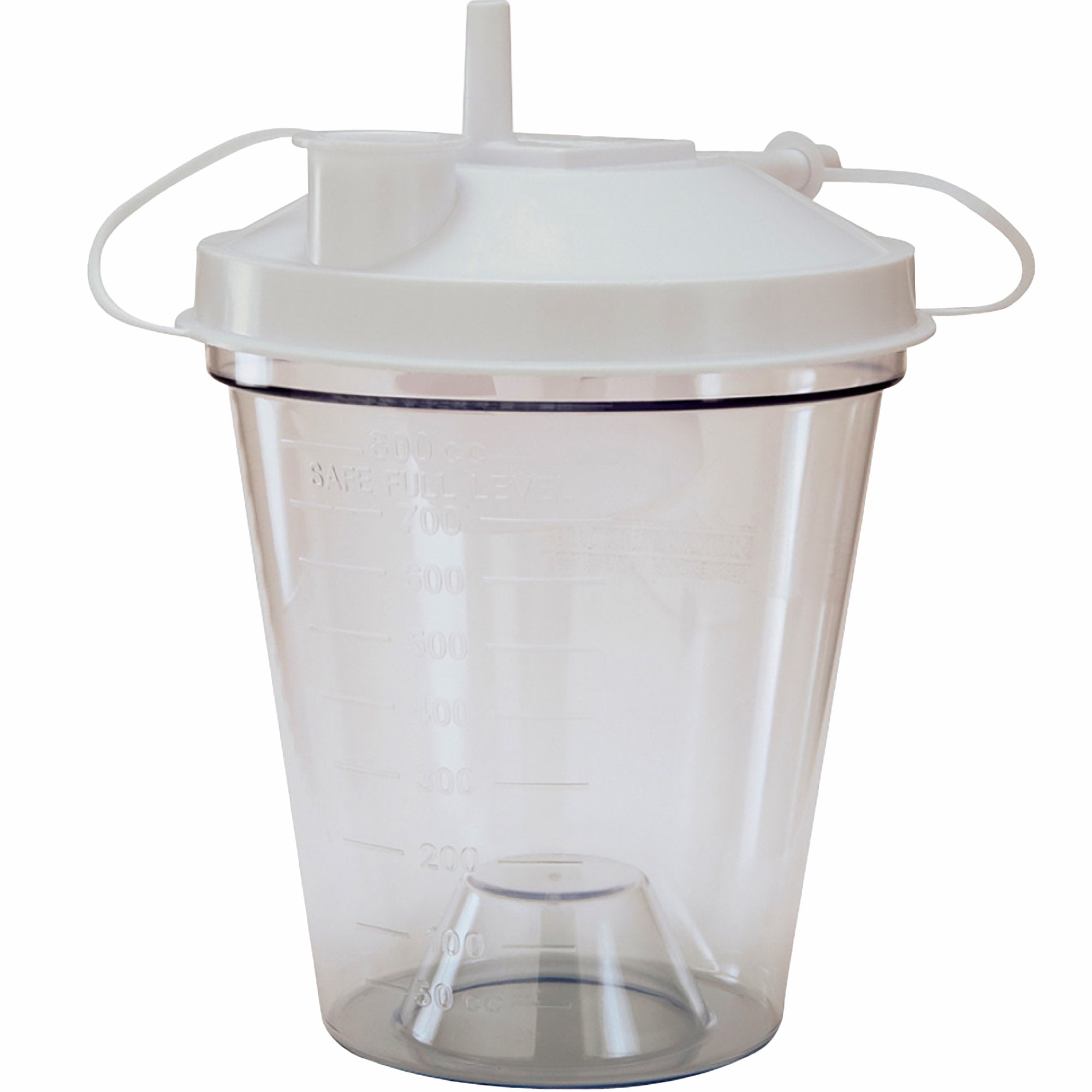 Drive Medical Suction Canister 800 mL Float Valve Shut-Off Lid (825615 ...