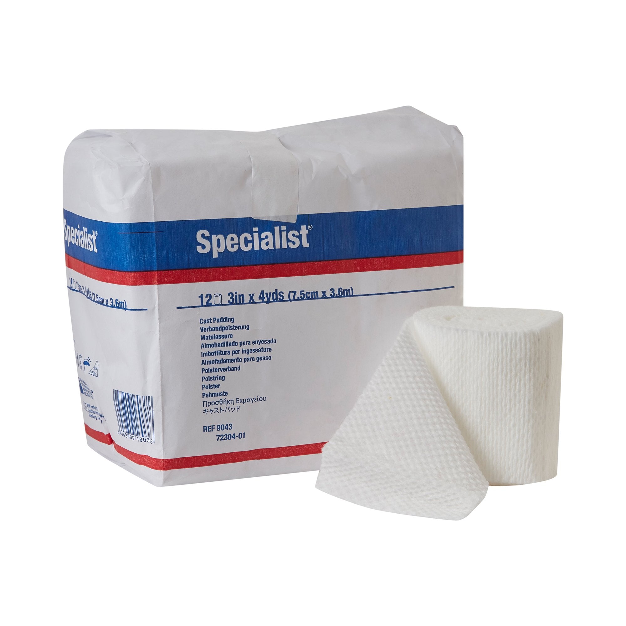 Specialist® Cast Padding Undercast 3 Inch X 4 Yard Cotton / Rayon NonS ...