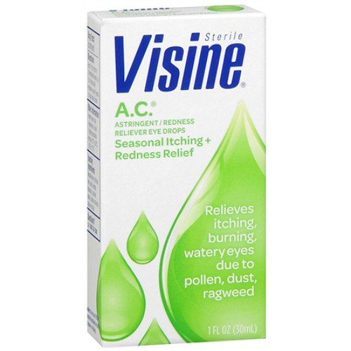 Visine® AC® Irritated Eye Relief 0.5 oz. Eye Drops (861271_EA) 1/EA ...
