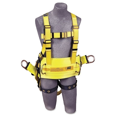 3M Delta Derrick Harness with Pass Thru Connection, Extended Back D-Ri ...