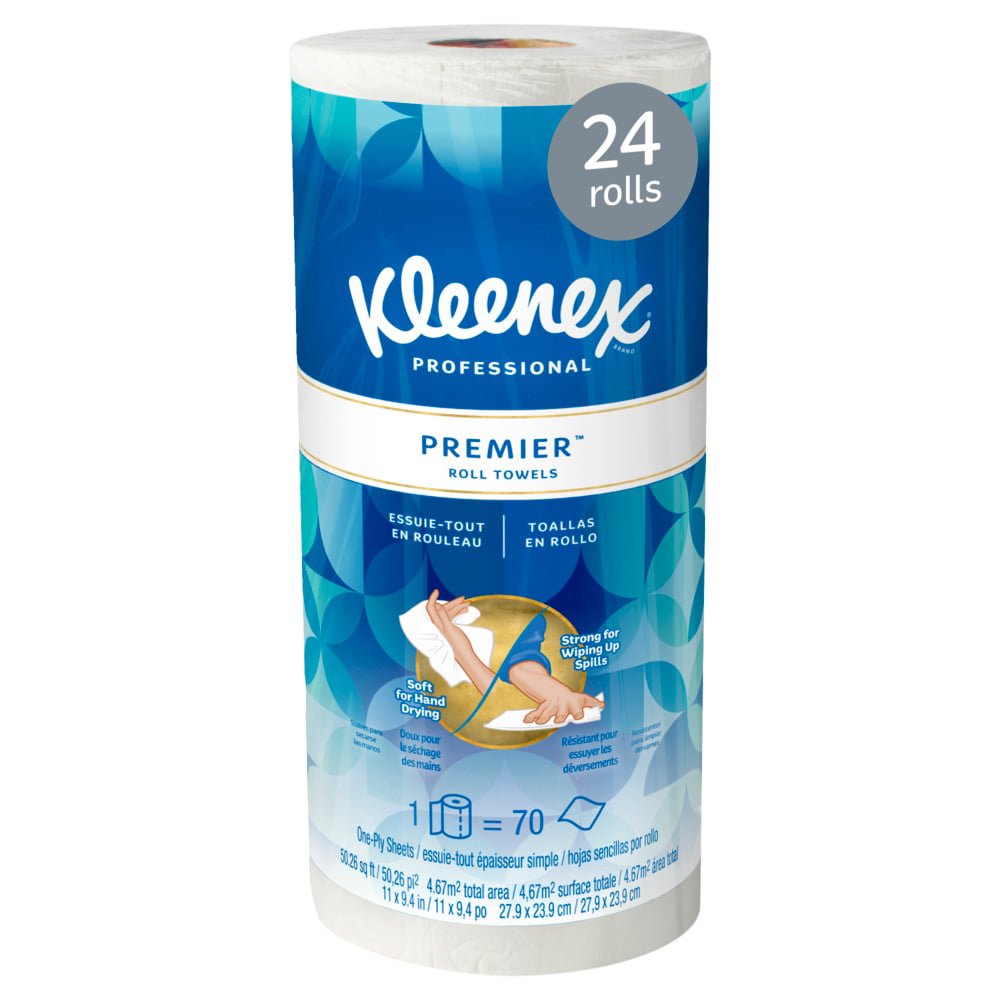 Kleenex® Premiere® Kitchen Paper Towel Perforated Roll 9.4 X 11 Inch ...