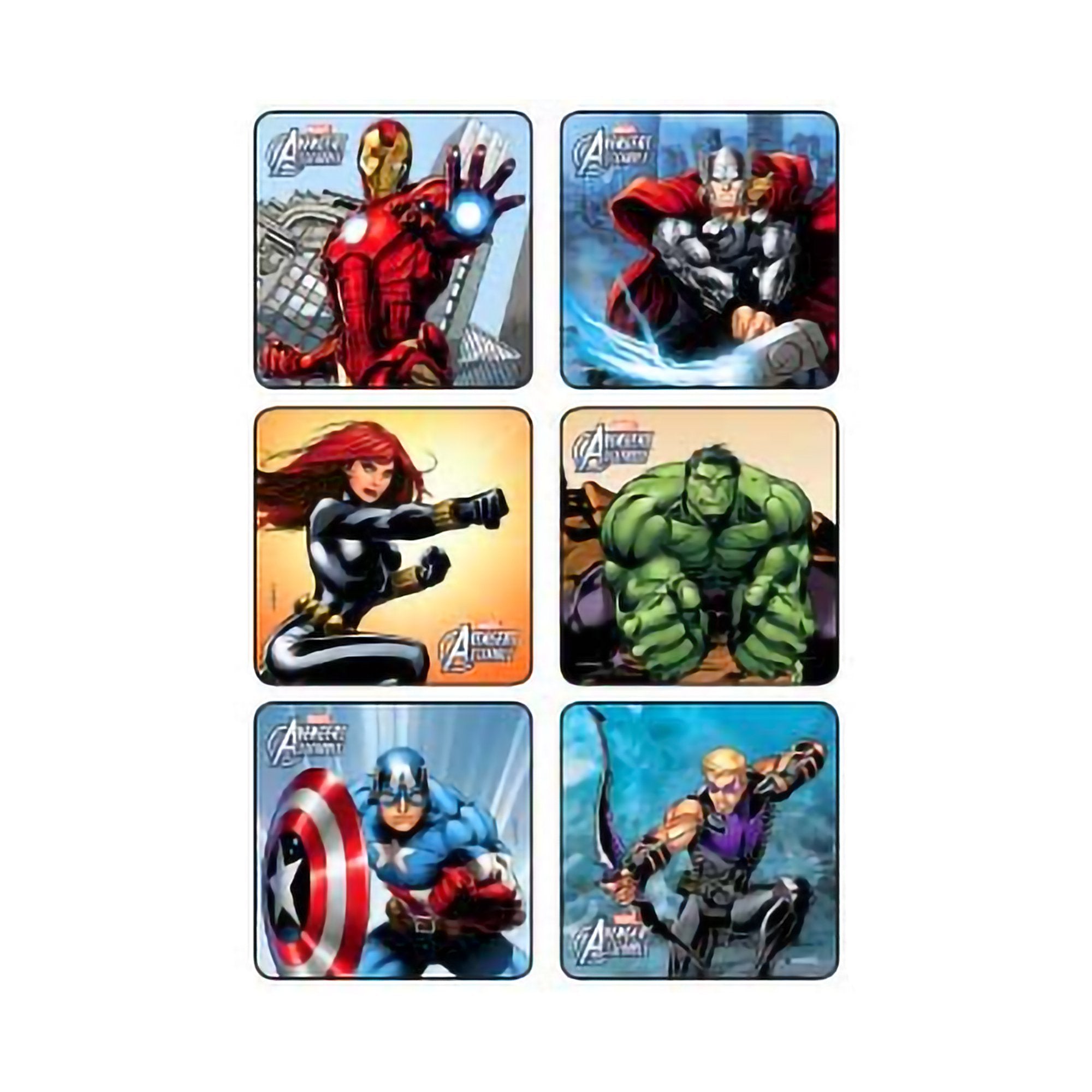 Disney® 75 per Pack Avengers Assemble Sticker 2-1/2 Inch (940782_PK) 9 ...