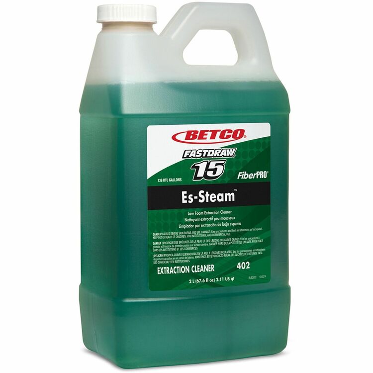 Betco FiberPRO Es-Steam Carpet Cleaner, Country Fresh, 2 L Bottle, 4/C ...