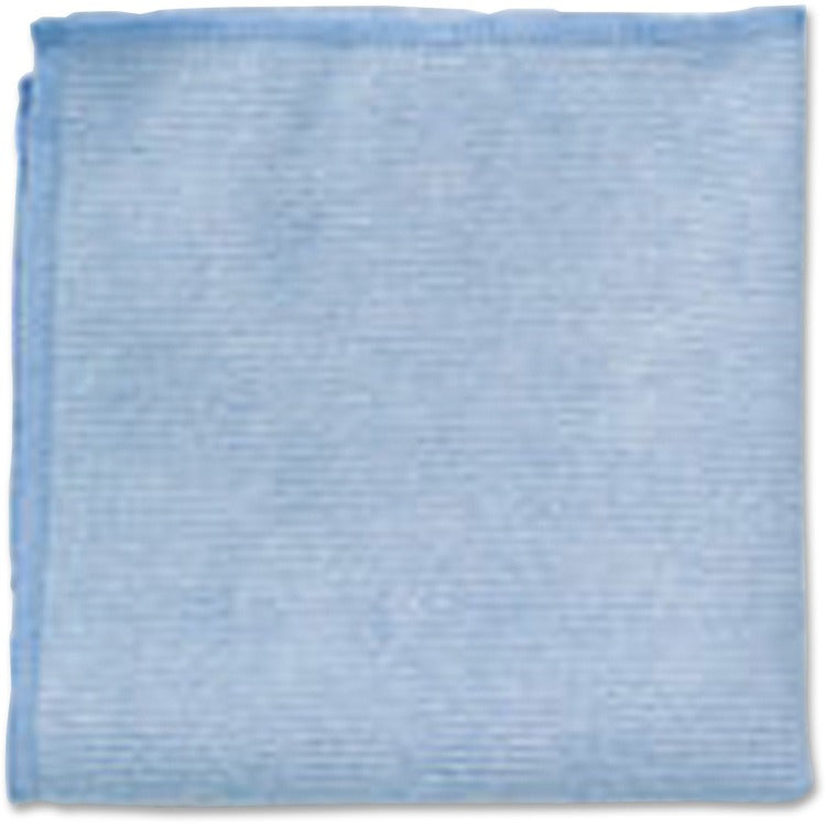 Rubbermaid Commercial Microfiber Cleaning Cloths, 16 x 16, Blue, 24/Pa ...