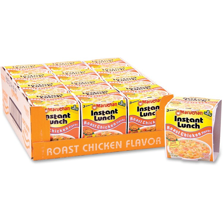 Maruchan Instant Lunch, Chicken, 2 1/4 oz Cup, 12/Each (MAR00121) Case ...