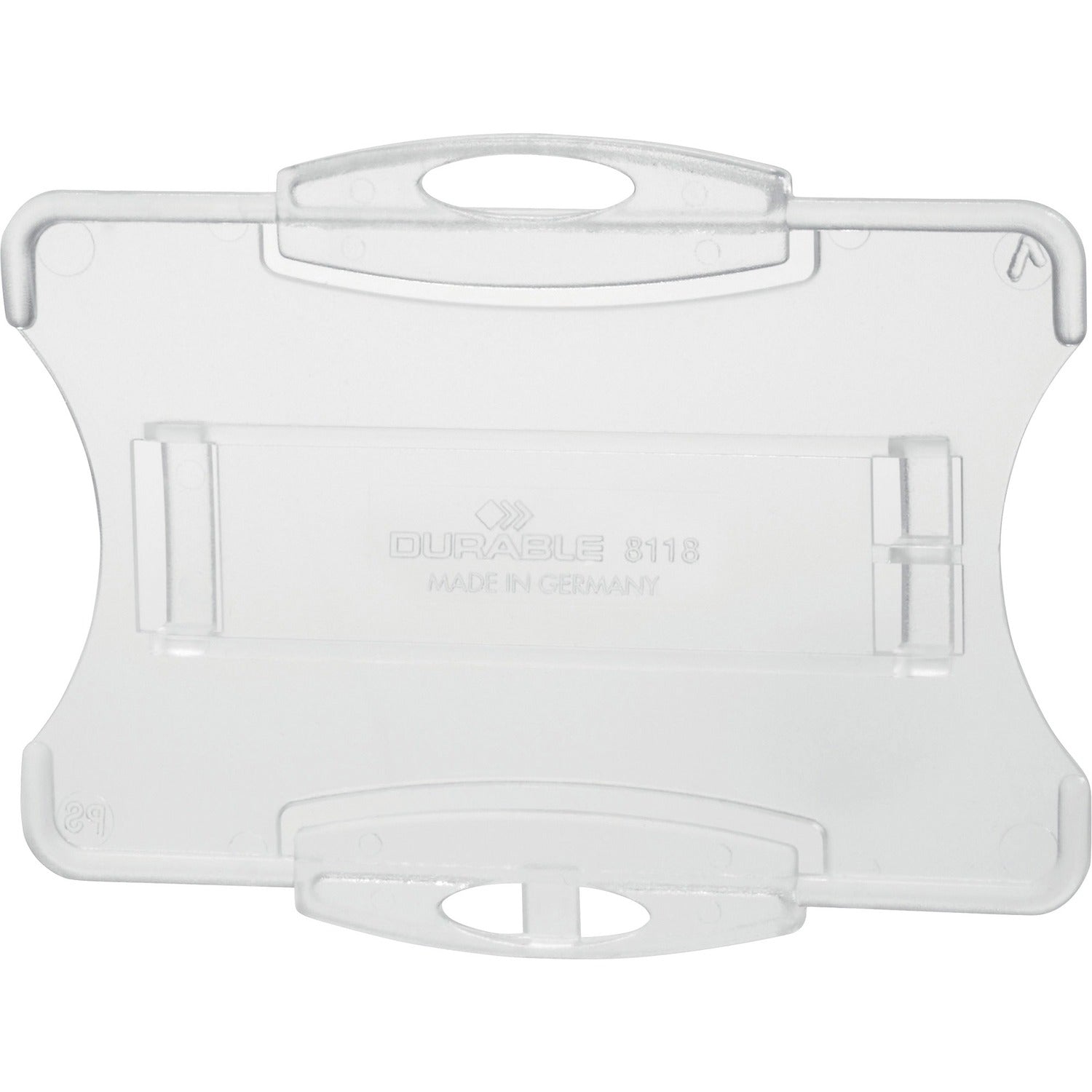 DURABLE Replacement ID Card/Badge Holder, 10/BX, Clear (DBL891819) Box ...