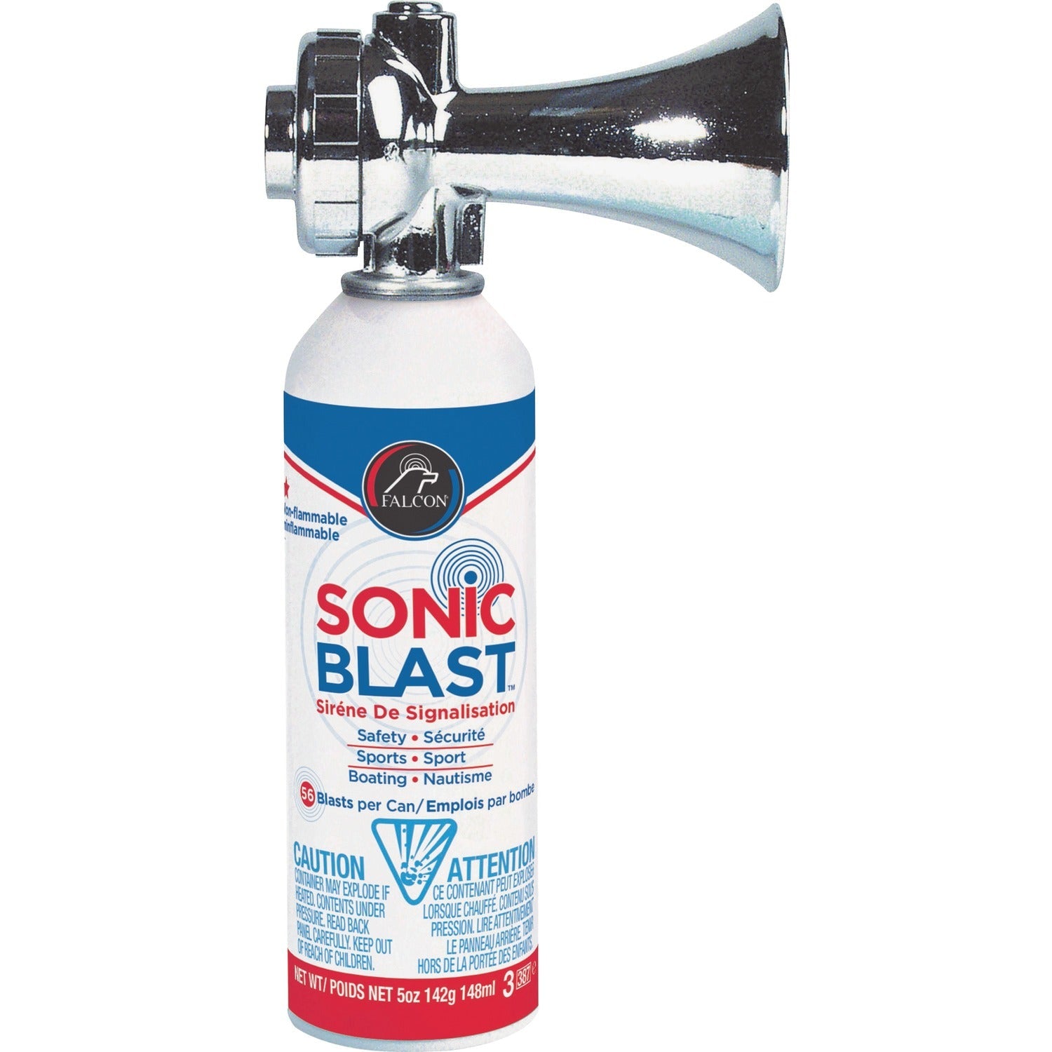 Falcon Signal Horn, Metal Horn, 5-3/4"Wx2-1/4"Lx12-1/4"H, AST (FALFSB5 ...