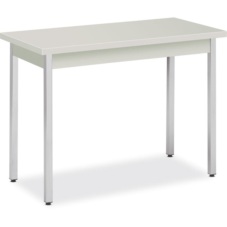 HON Utility Table, Metal, 40" x 20" x 29", Loft Top/Chrome Legs (HONUT ...