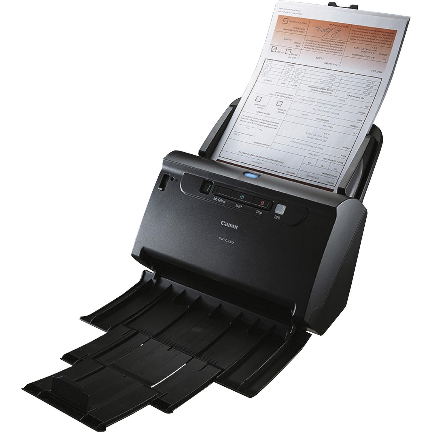 Canon Scanner, Sheet Fed, 600dpi, 30ppm, 60ipm, Black (CNMDRC230) Each ...
