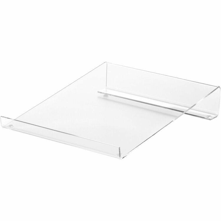 Business Source Calculator Stand, Acrylic, Angled, 9"x11"x2", Clear (B ...
