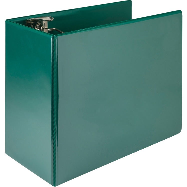 Samsill Binder, Locking, 6" D-Ring, 13-3/4"Wx6-3/4"Lx11-3/5"H, Green ...