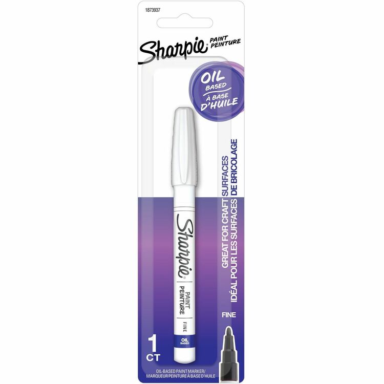 Sharpie Oil Based Paint, Fine Marker Point, Chisel Marker Point Style ...