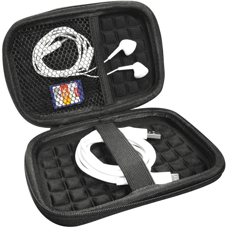 Maxell Mobile Storage Case, Small, 1-1/2"Wx4-1/2"Lx6-3/4"H, Black (MAX ...