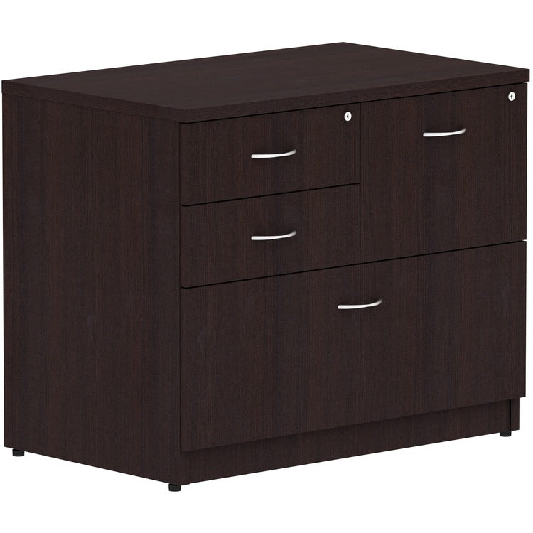 Lorell 2-Box/1-File Espresso 4-drawer Lateral File, 35.5" x 22" x 29.5 ...