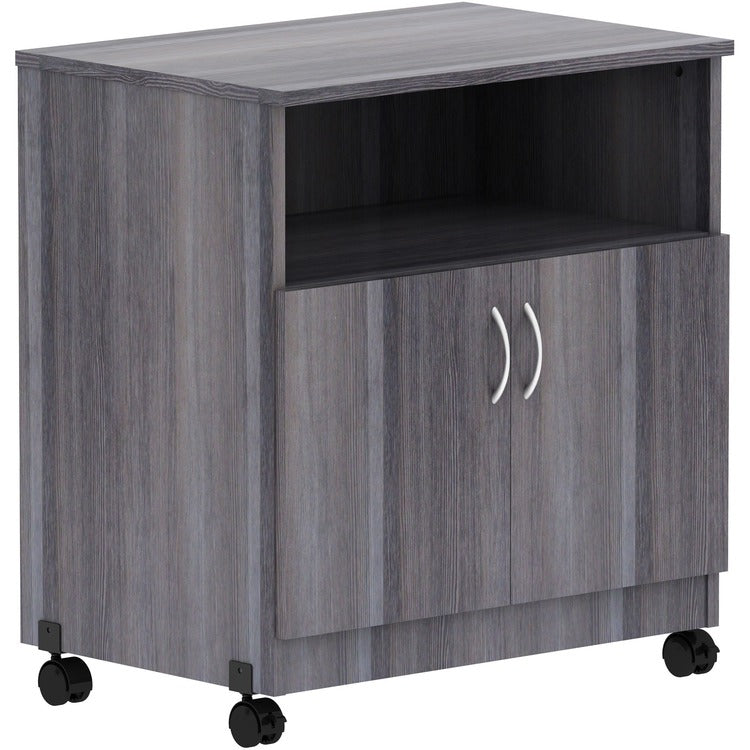 Lorell Deluxe Mobile Machine Stand, 30.5", x 28" x 19.8" Depth, Counte ...