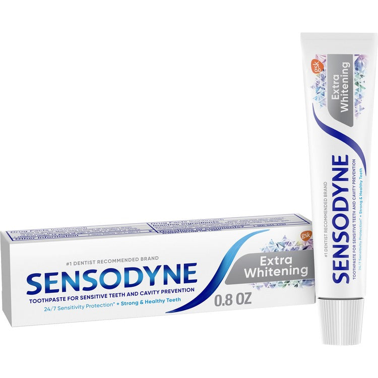 Sensodyne GlaxoSmithKline Extra Whiten Toothpaste, 36/Carton, White (G ...