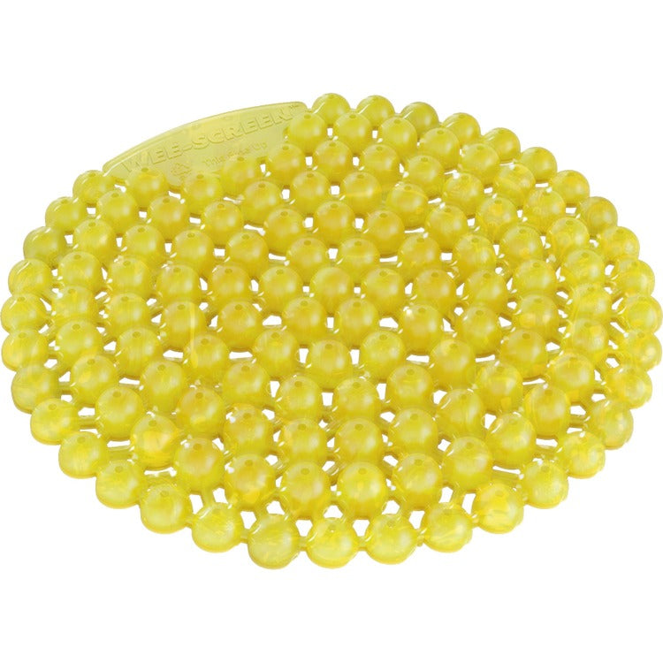 Vectair Systems Wee-Screen Urinal Screen, 10 / Carton, Yellow (VTSWSCR ...