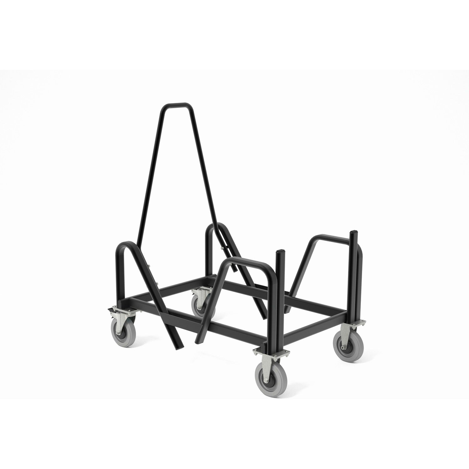 HON® Motivate Seating Cart, Metal, 21.38" x 34.25" x 36.63", Black (HO ...
