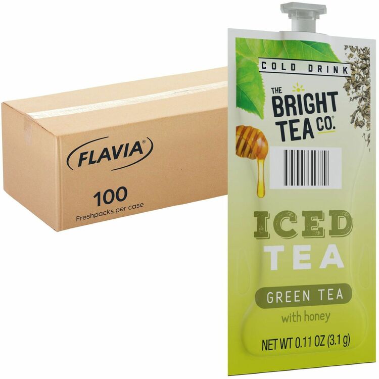 The Bright Tea Co. Iced with Honey Green Tea Freshpack (LAV48049) Case ...