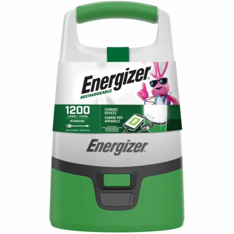 Energizer Vision Recharge LED Lantern - Green (EVEENALURL71) Each ...