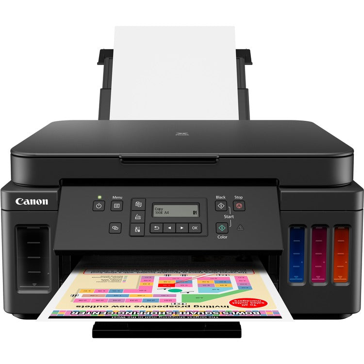 Canon PIXMA G6020 Wireless MegaTank All-in-One Inkjet Printer, Copy/Pr ...