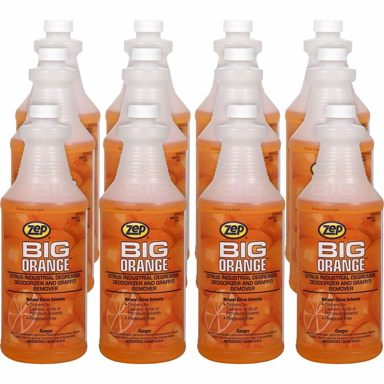Zep Commercial Big Orange Citrus Industrial Cleaner, Liquid, 32 fl oz ...