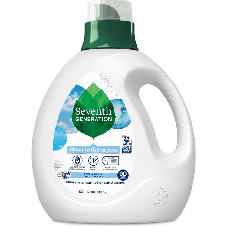 Seventh Generation Natural Laundry Detergent, 50 fl oz (1.6 quart) (SE ...