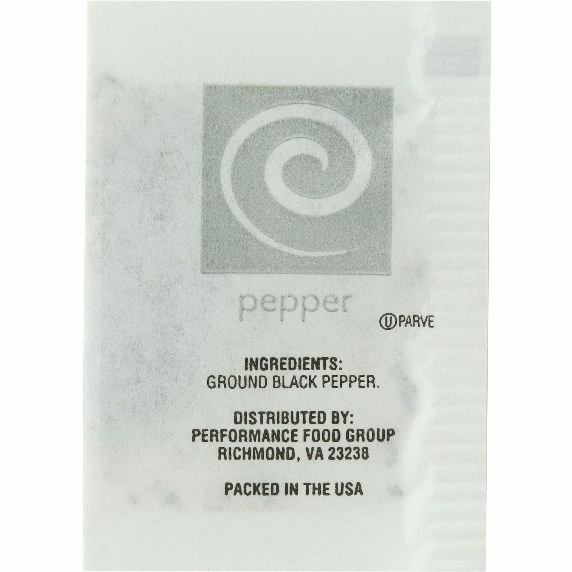 Sugar Foods Pepper Packets, 0 oz, 3/Carton (SUG09288) Case of 3 ...
