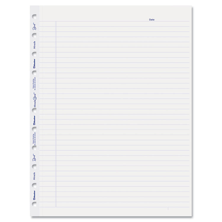 Blueline® REDAFR11050R MiracleBind Ruled Paper Refill Sheets for all ...