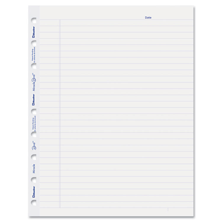 Blueline® REDAFR9050R MiracleBind Ruled Paper Refill Sheets for all ...