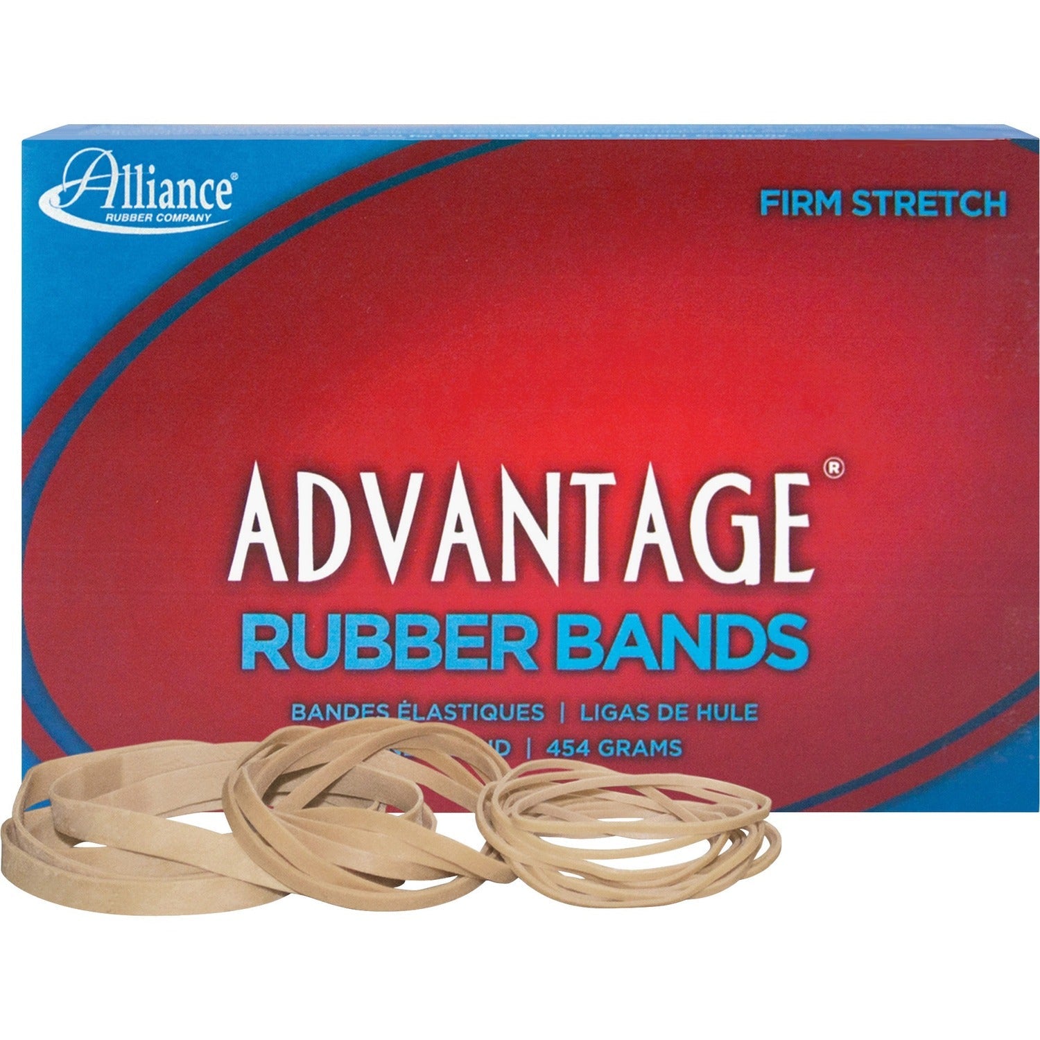 Alliance Rubber Rubber Bands, #54, Assorted Sizes, Advantage (ALL26545 ...