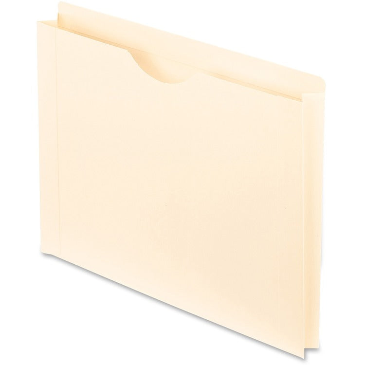 Pendaflex Manila Reinforced File Jackets, 2-Ply Straight Tab, Letter S ...
