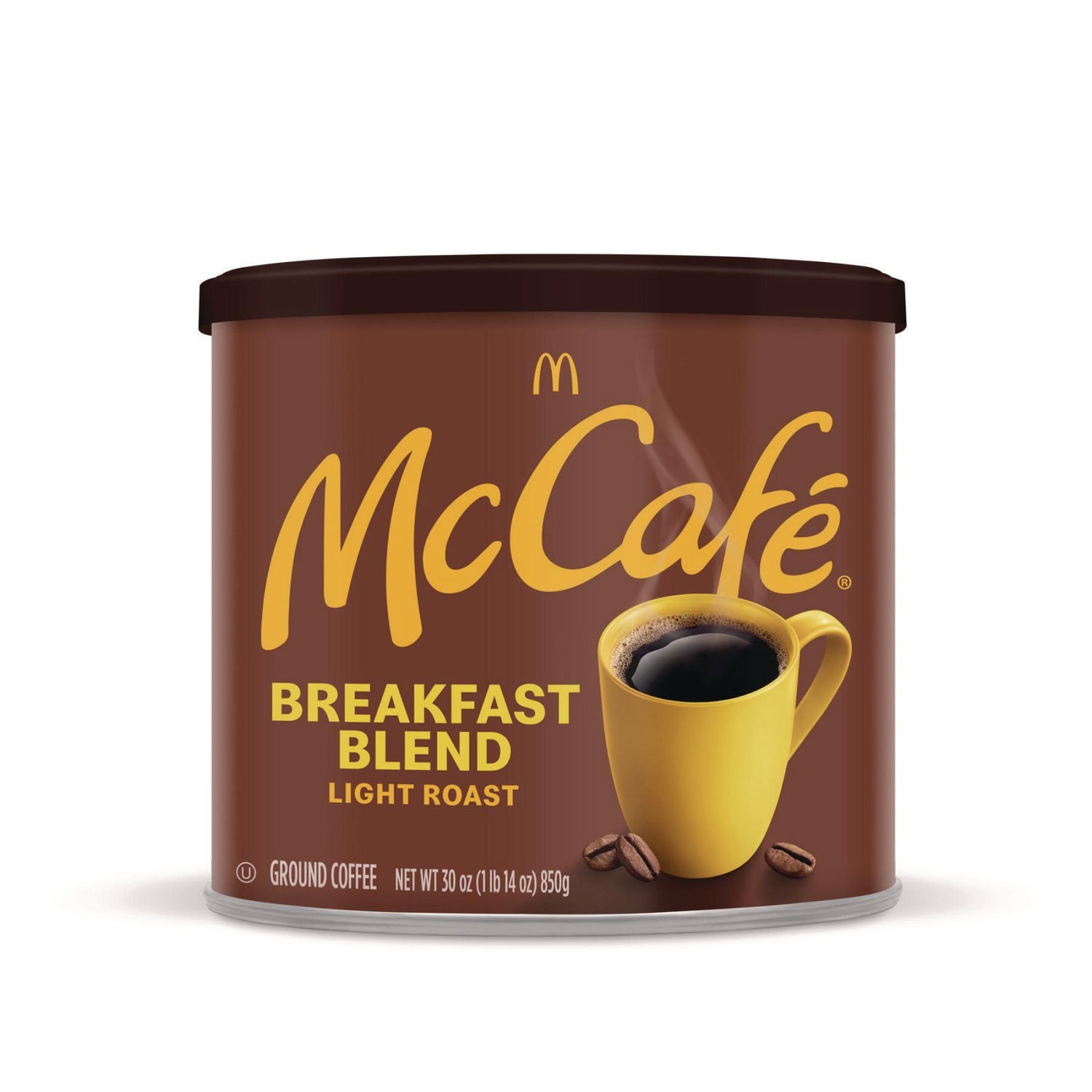 McCafe® Ground Coffee, Breakfast Blend, 30 oz Can (GMT7152EA) Each ...