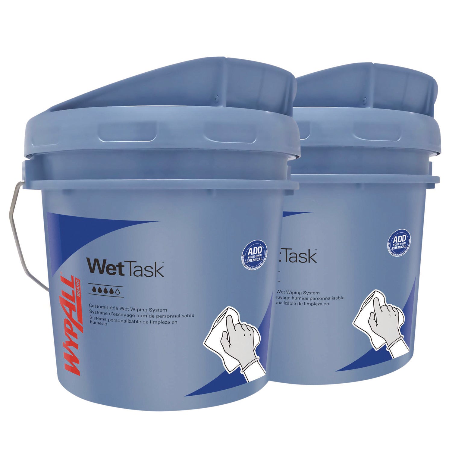 Kimtech Wet Task System, 3.5 Gallon, 2/CT, Blue (KCC09361) Case of 2 ...