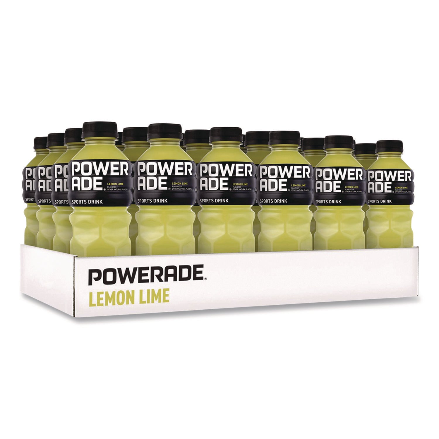 POWERADE® Sports Drink, Lemon Lime, 20 oz Bottle, 24/Pack (POW04900000 ...