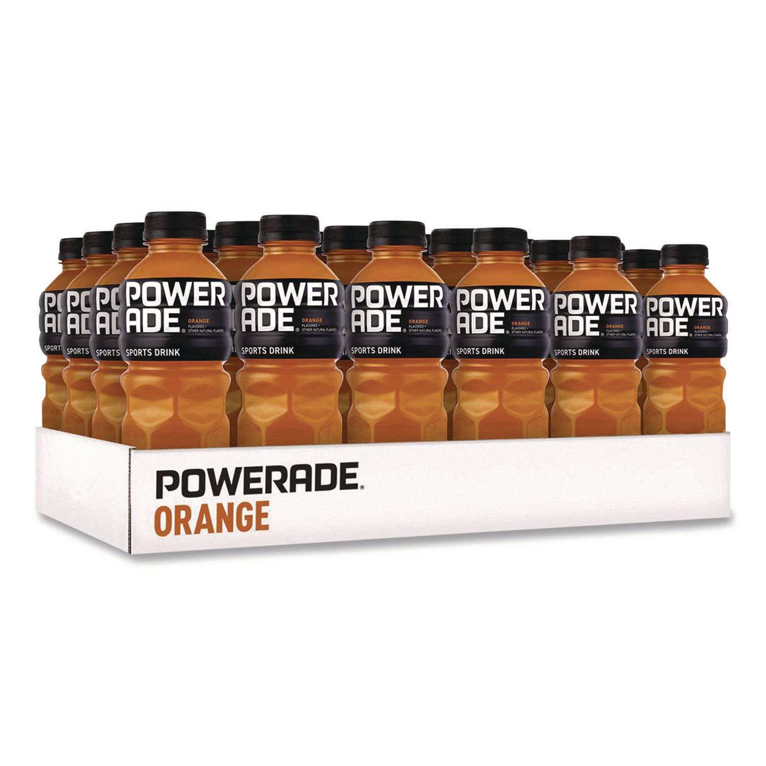 POWERADE® Sports Drink, Orange, 20 oz Bottle, 24/Pack (POW049000032789 ...