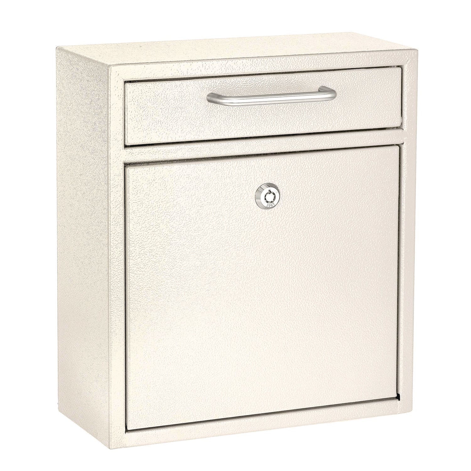 AdirOffice Medium Ultimate Wall Mounted Mail Box, 10.4 x 4.5 x 12, Whi ...