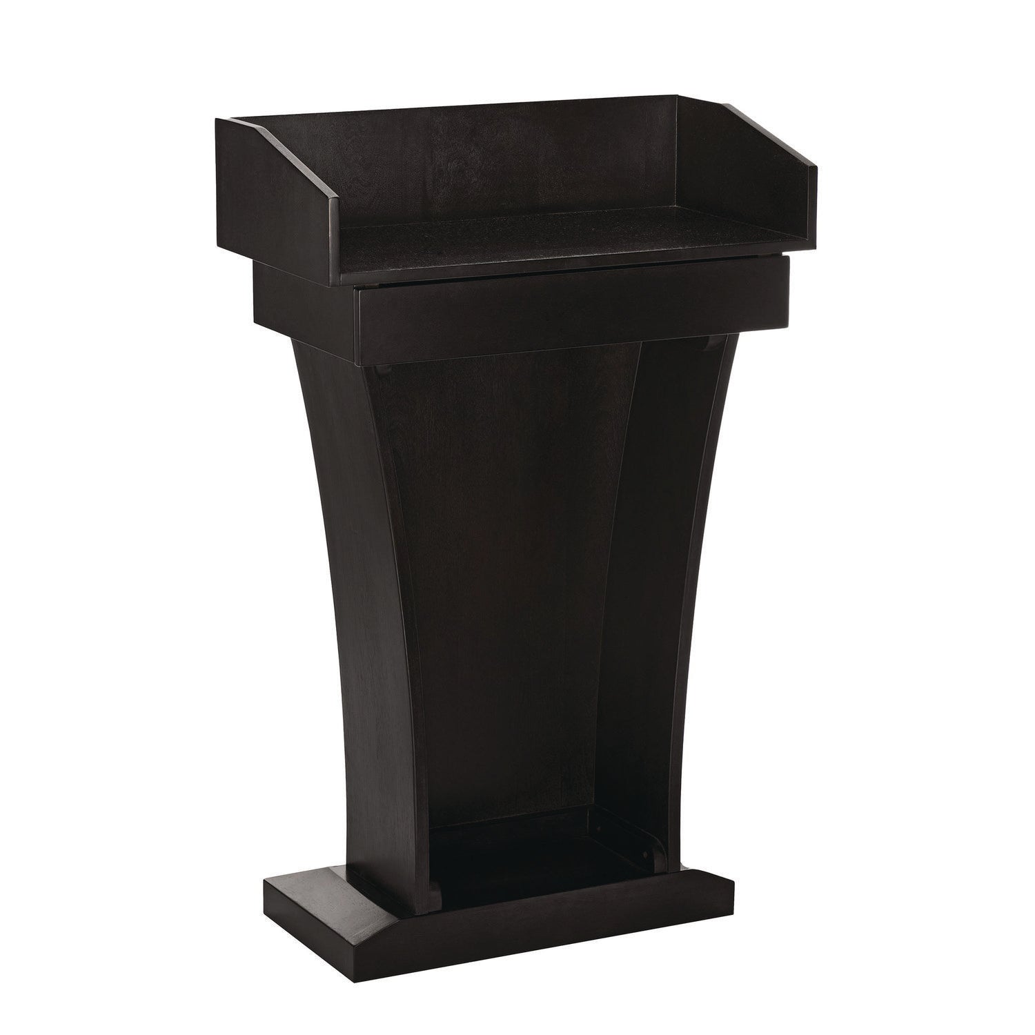 AdirOffice Wood Stand-Up Podium Lectern Speaker Stand with Drawer and ...