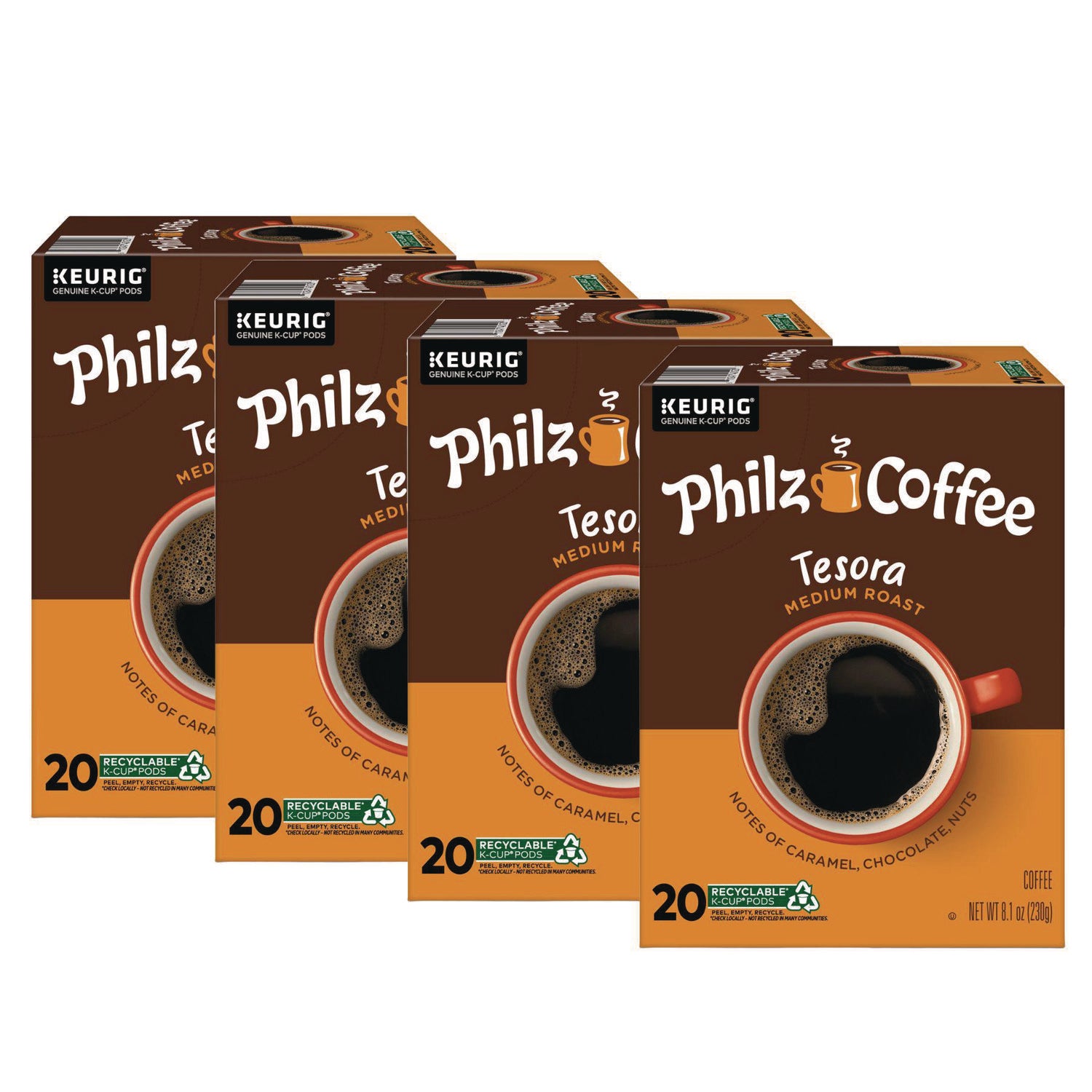 Philz Coffee Tesora K-Cups, 80/Carton (GMT0120CT) Case of 80 ...