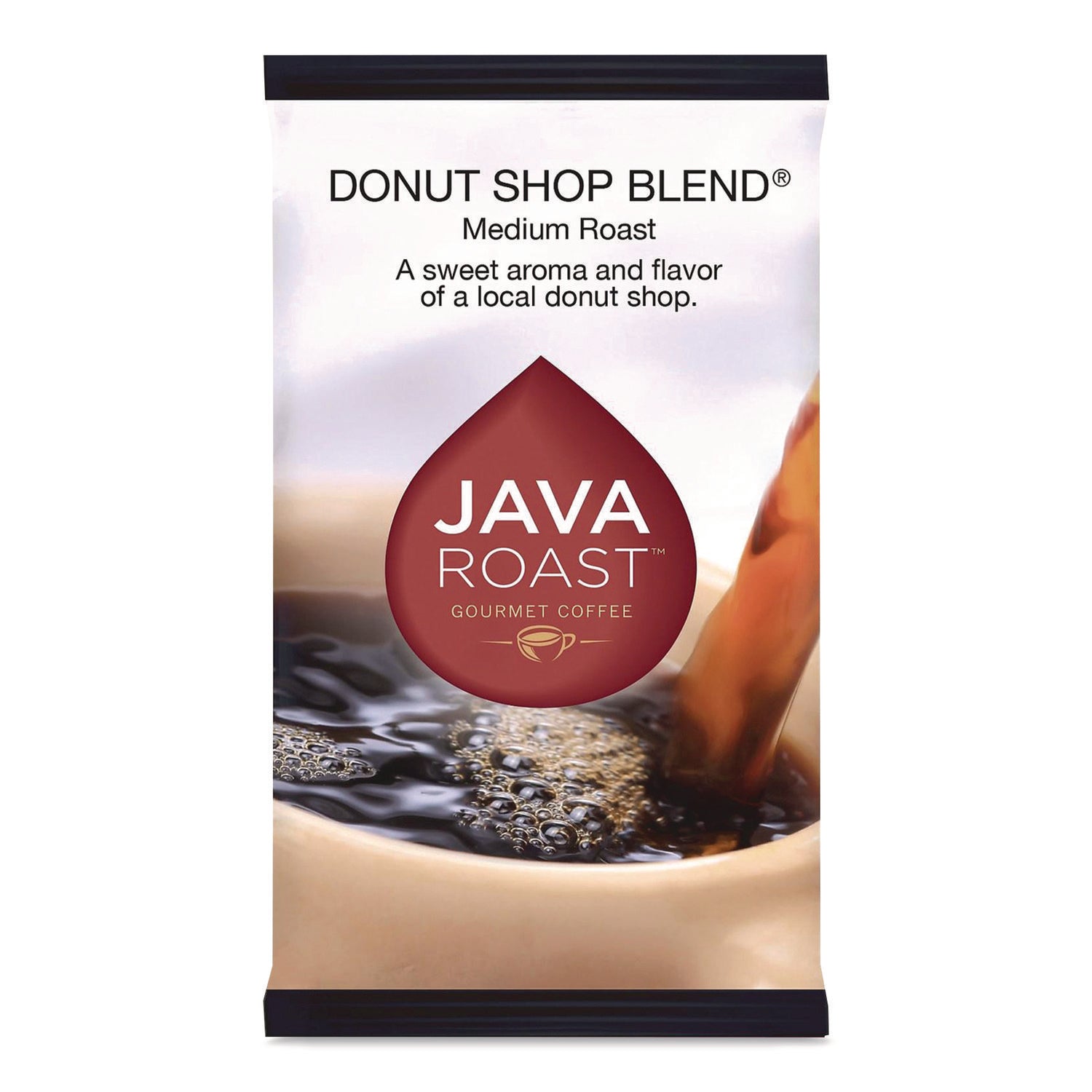 Java Roast™ Gourmet Coffee Ground Coffee, Donut Shop Blend, 1.75 oz Pa ...