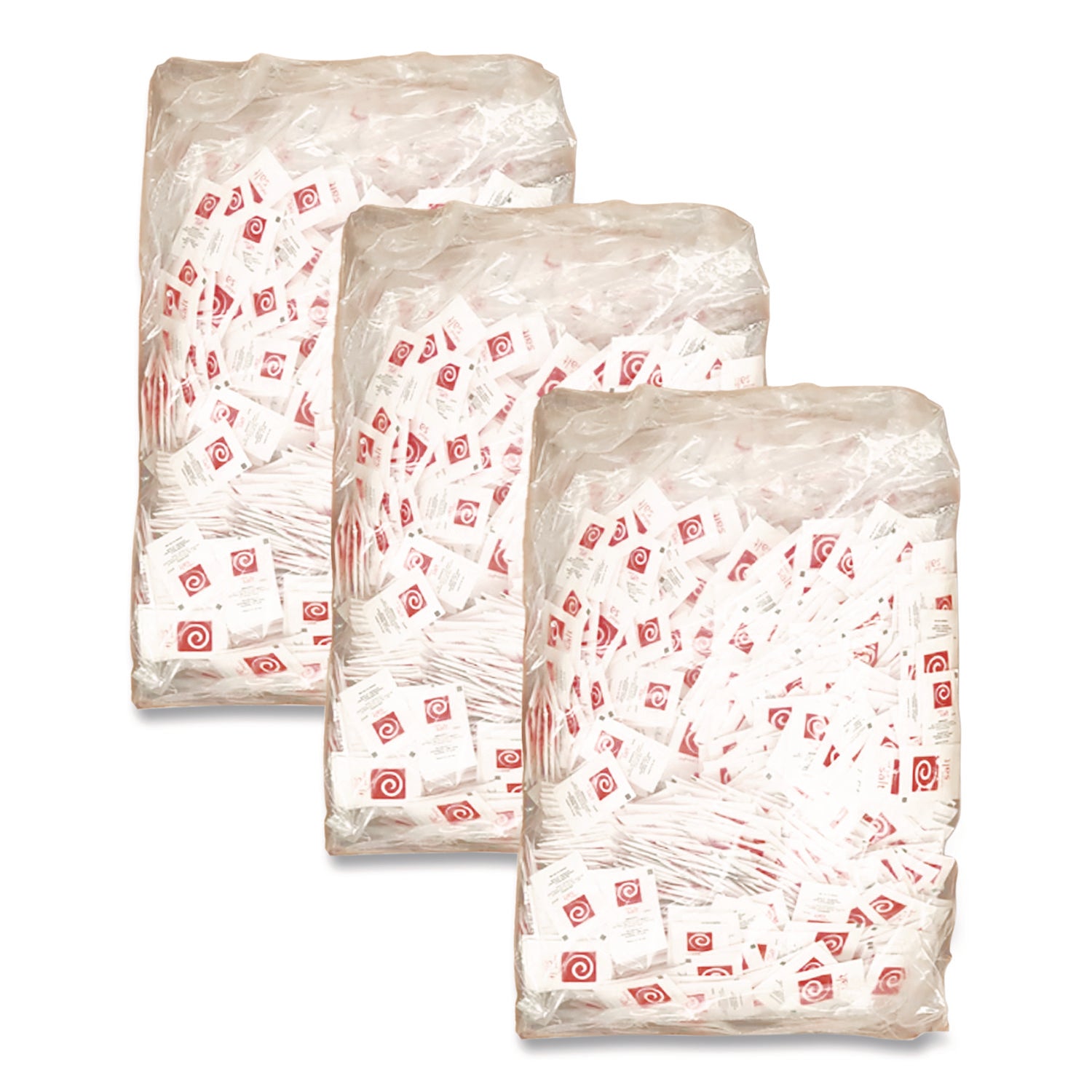 Grindstone Cafe™ Grindstone Iodized Salt, 0.02 oz Packet, 1,000/Bag, 3 ...