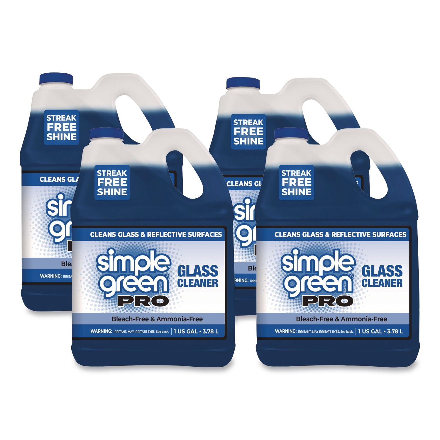 Simple Green Pro Glass Cleaner 1 Gal Bottle 4 Carton Smp1101128 C