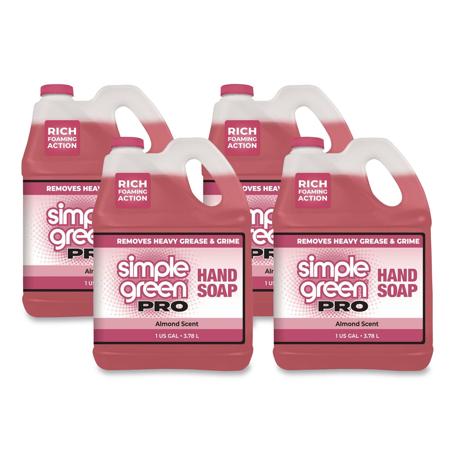 Simple Green® Pro Hand Soap, Almond Scent, 1 gal Bottle, 4/Carton (SMP ...