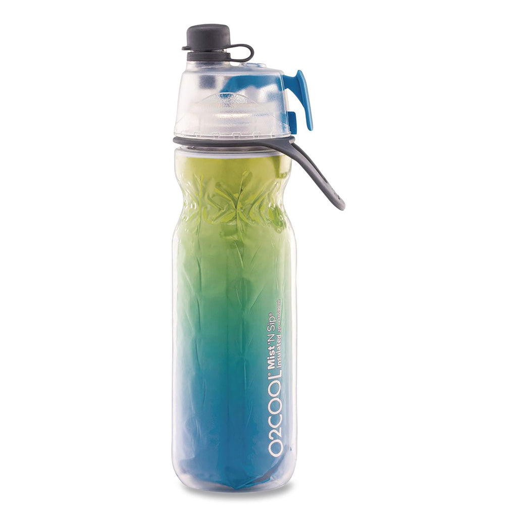 O2COOL® Elite Mist 'N Sip Plastic Double-Wall Insulated Water Bottle ...