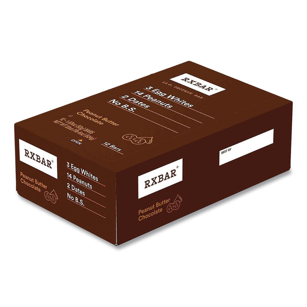 RXBAR® Peanut Butter Chocolate Protein Bars, 1.83 oz Individually Wrap ...