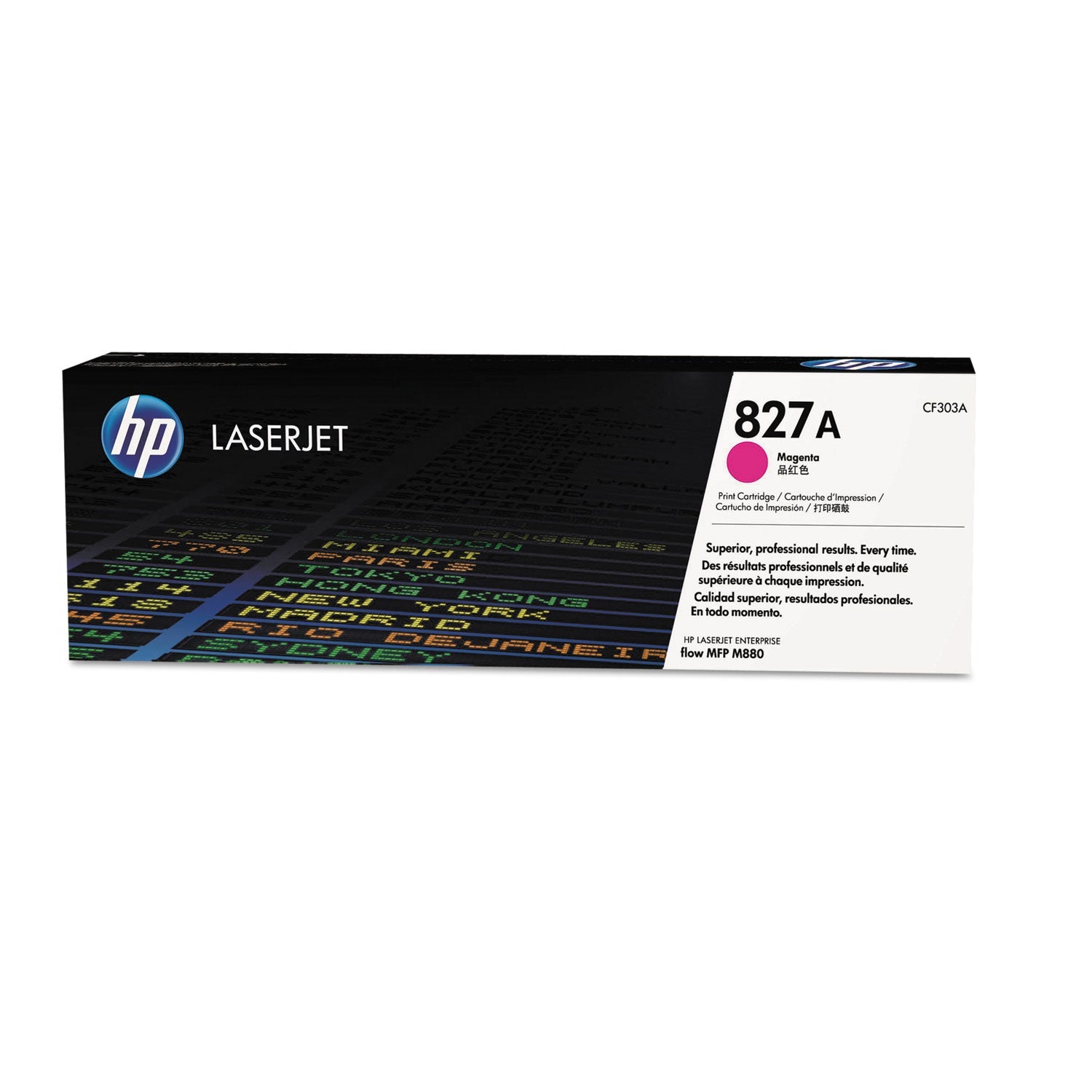 HP HP 827A, (CF303A) Magenta Original LaserJet Toner Cartridge (HEWCF3 ...