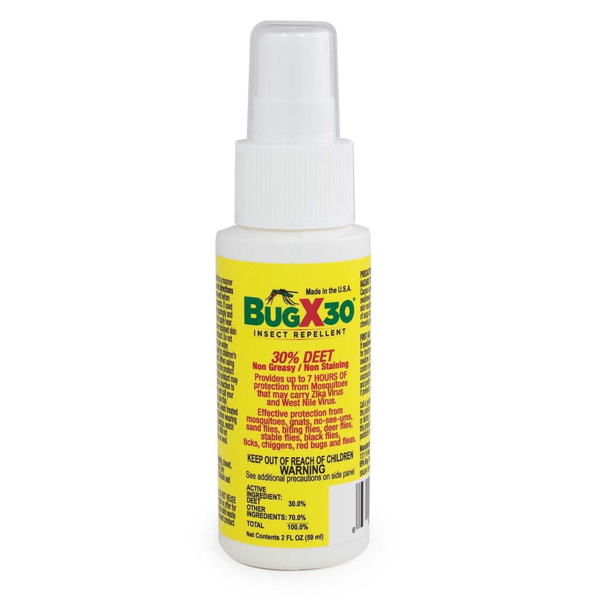 BugX® 30 Insect Repellent DEET Topical Liquid 2 oz. Spray Bottle (1046 ...