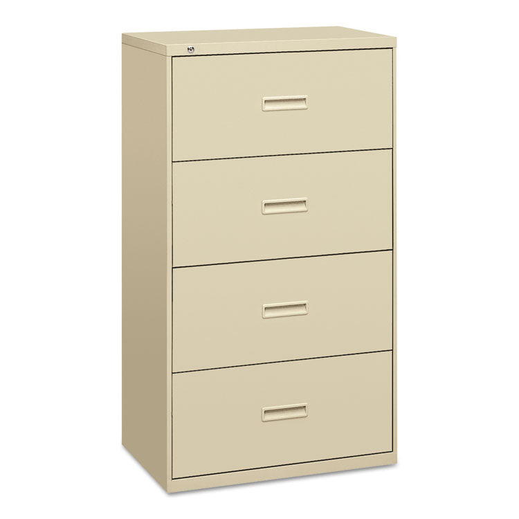 HON® BSX434LL 400 Series Lateral File, 4 Legal/Letter-Size File Drawers ...
