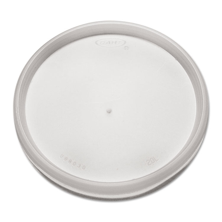 Dart® DCC20JL Plastic Lids for Foam Cups, Bowls and Containers, Flat ...